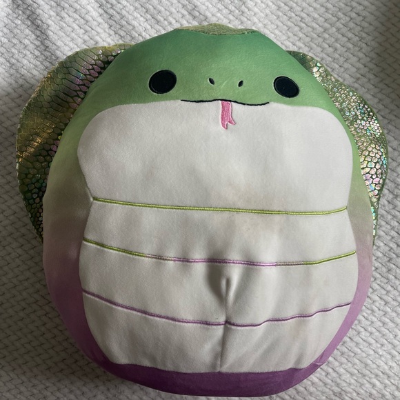 Squishmallows | Toys | Khalid Snake Squishmallow Limit Edition 22 ...
